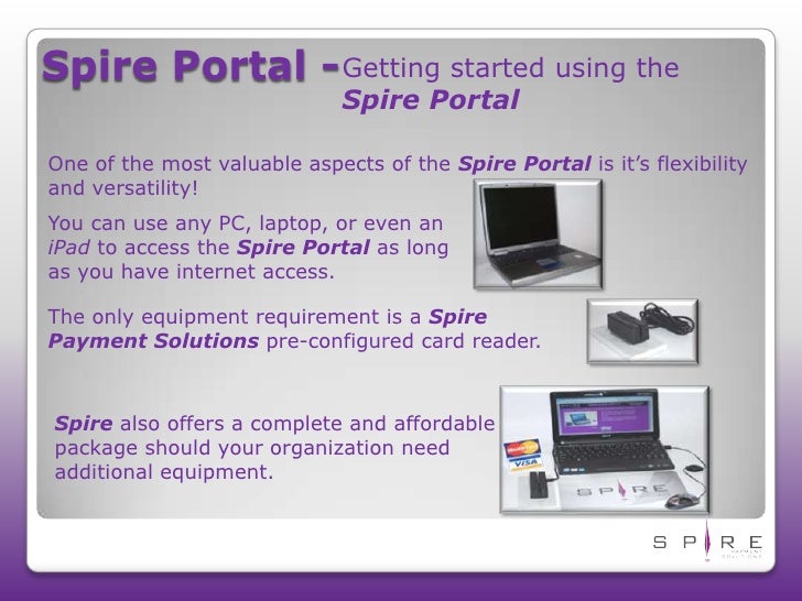 Spire Portal Introduction