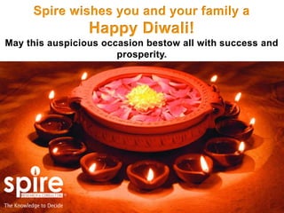 Spire wishes you and your family a Happy Diwali! | PPT