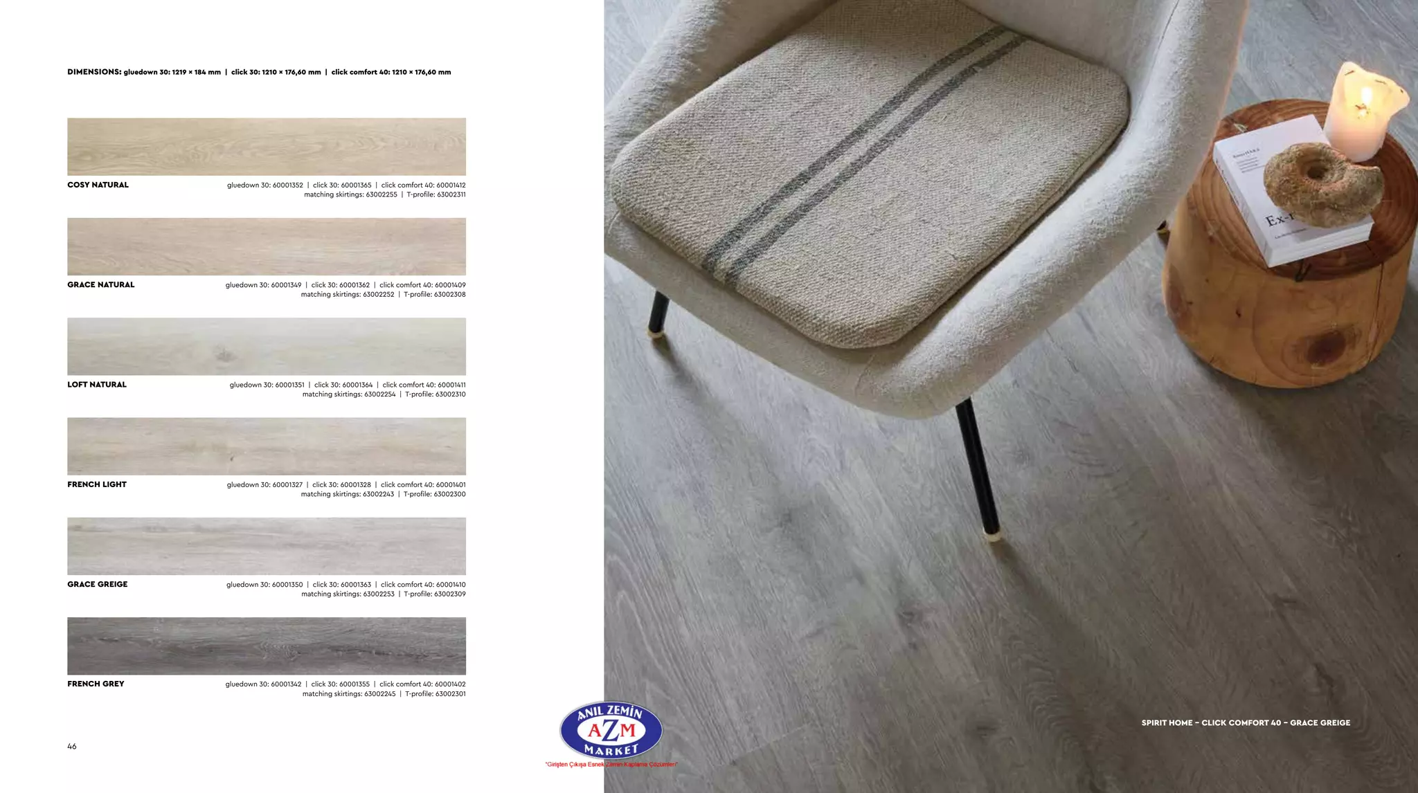 Anıl Zemin Market - Berry Alloc Spirit LVT Katalog | PDF