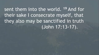 DNA: Spirit-Filled Witness (John 17:13-19) | PPT