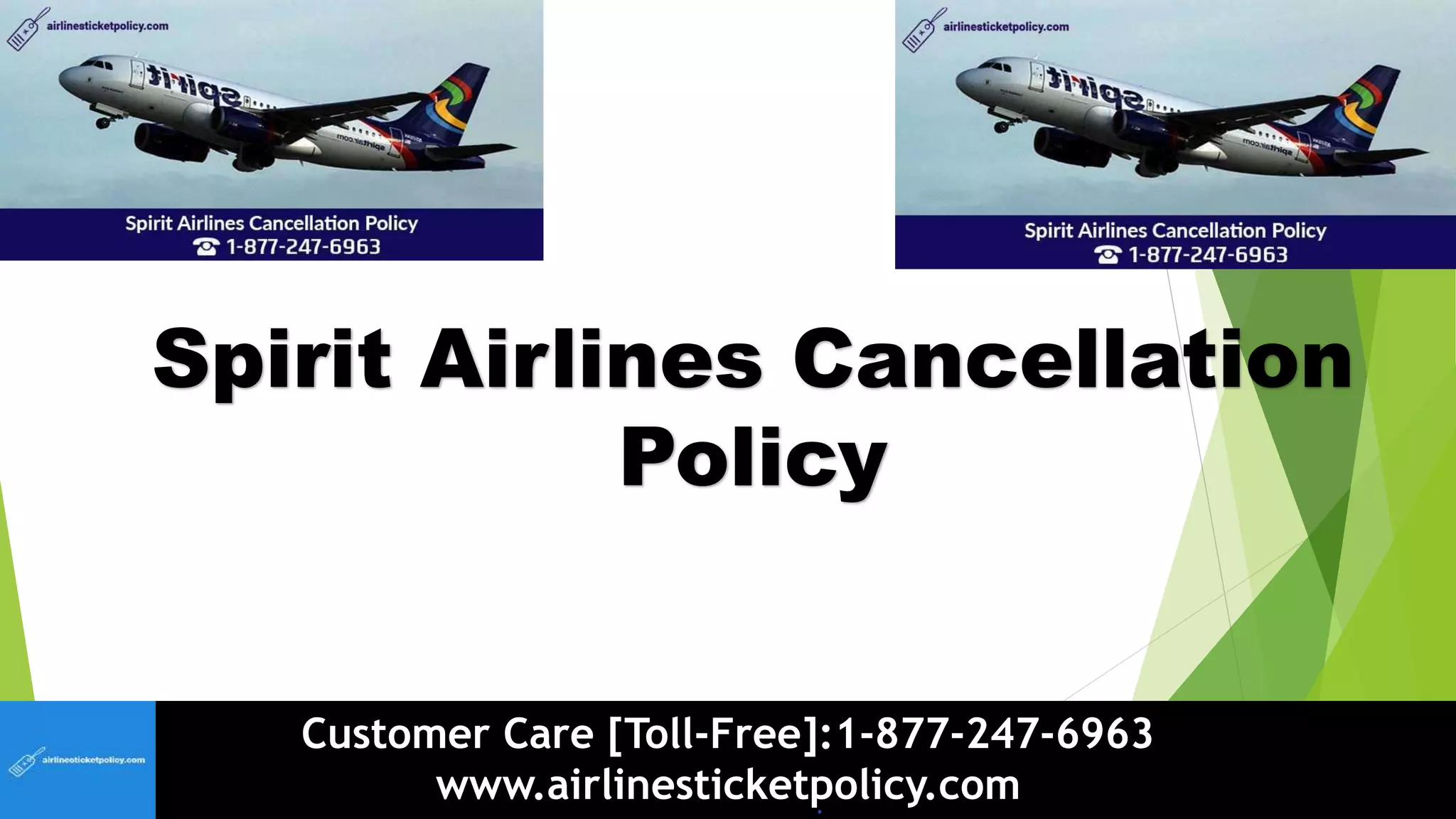 Spirit airlines cancellation policy | Airlines Ticket Policy | PPT