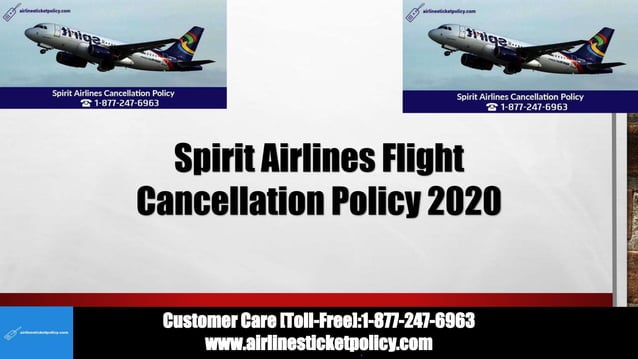 Spirit airlines cancellation policy | Airlines Ticket Policy | PPT