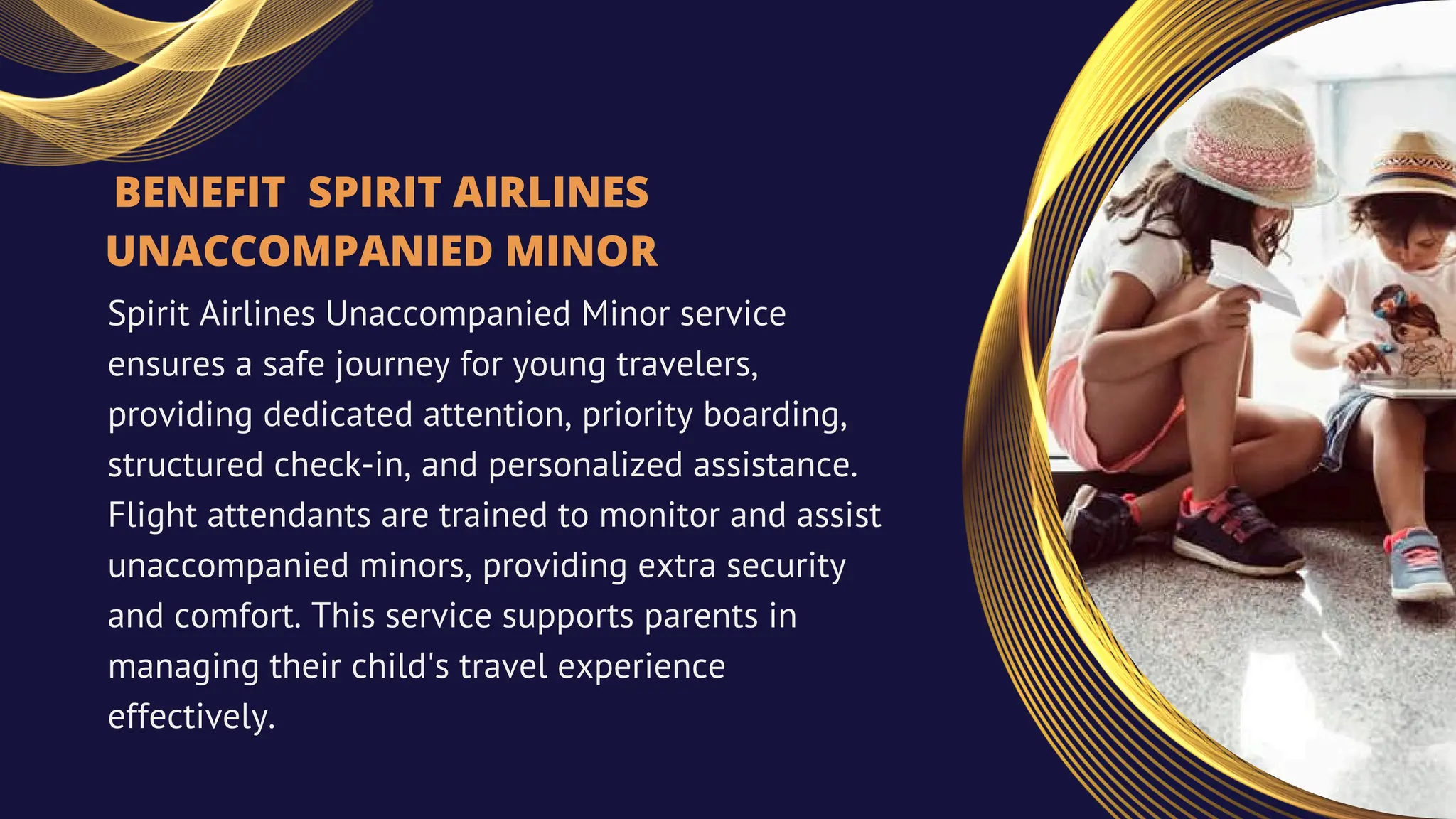What is the policy for unaccompanied minors flying with Spirit Airlines ...
