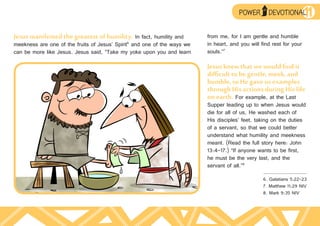 Spirit fruitgentlenessmeekness en | PPT