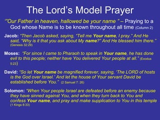 Spirit help us pray lesson 8 | PPT | Christianity | Religion & Spirituality