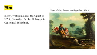 “Spirit of ‘76” by Archibald Willard | PPT