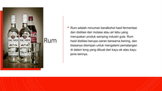 Spirit Presentation Macam-macam Minuman Alkhol | PPTX