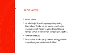 Spirit Presentation Macam-macam Minuman Alkhol | PPTX