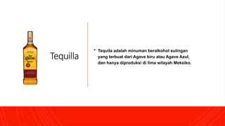 Spirit Presentation Macam-macam Minuman Alkhol | PPTX