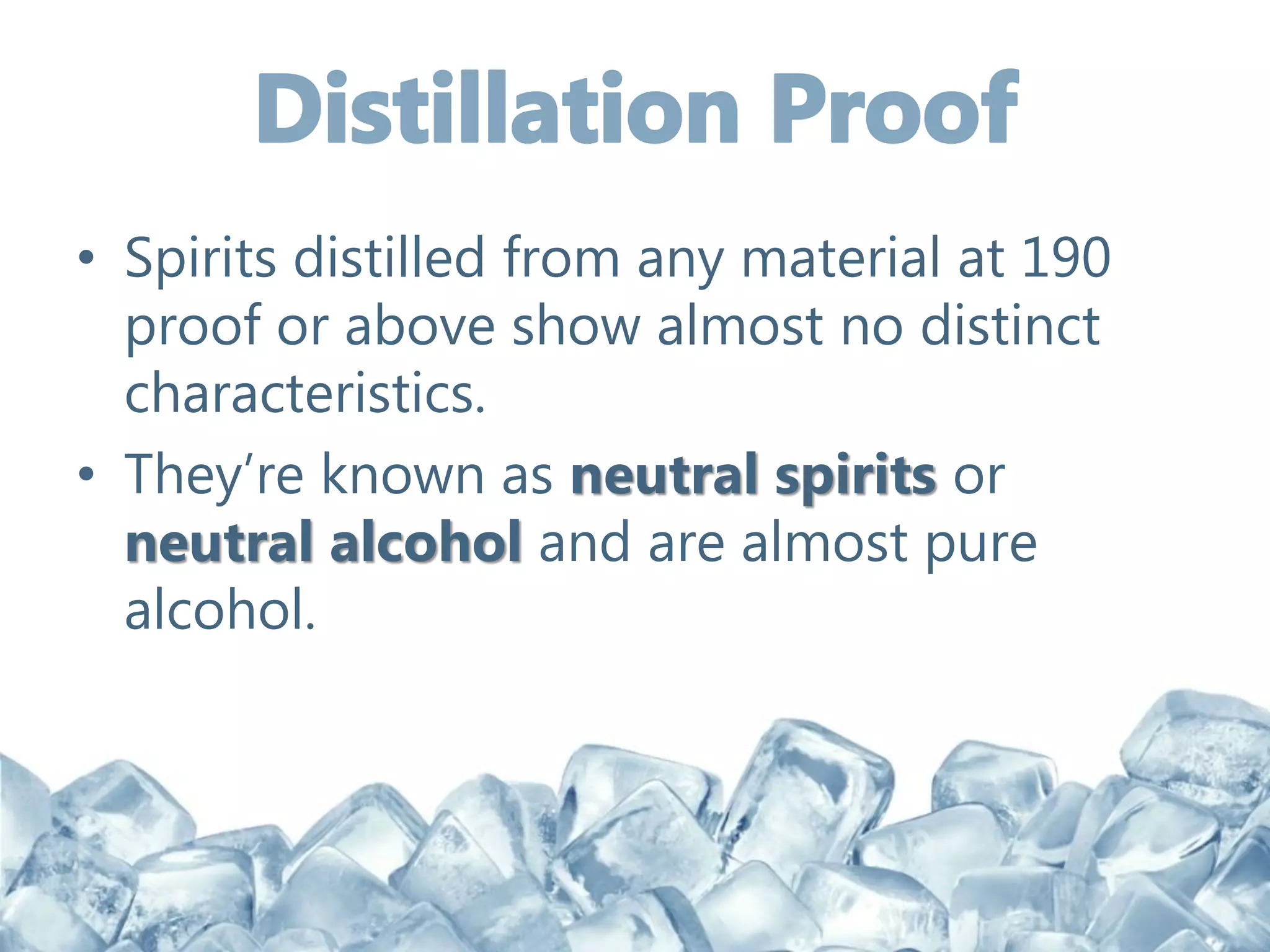 Distilled Spirits | PDF