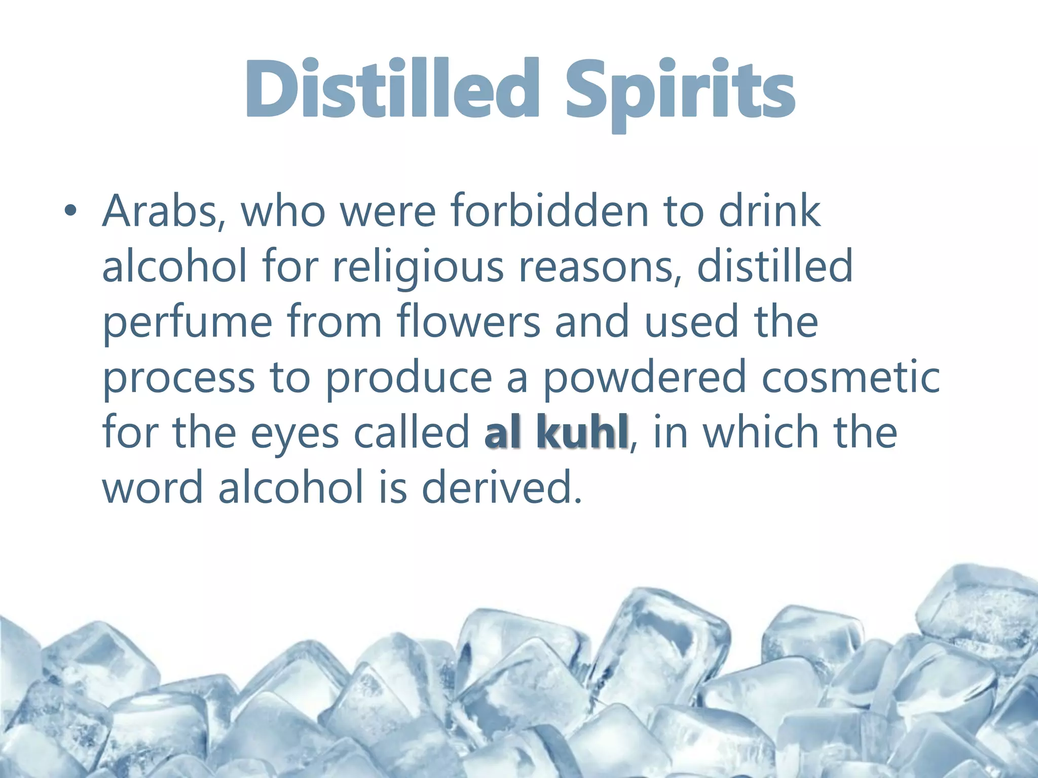 Distilled Spirits | PDF