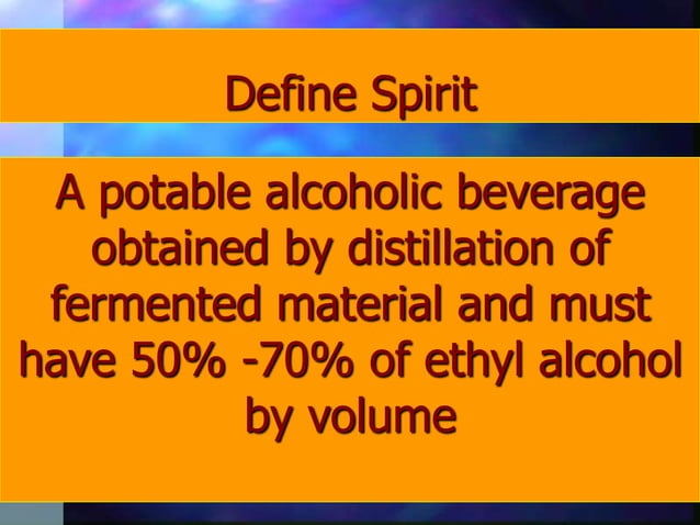 Spirits | PPT