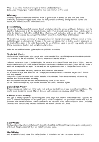 Tippling Bros. Spirits guide | PPTX