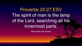 Spirit to spirit | PPTX