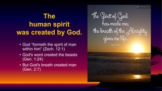 Spirit to spirit | PPTX
