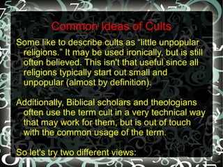 Spiritual Abuse Part 4, Structures | PPT