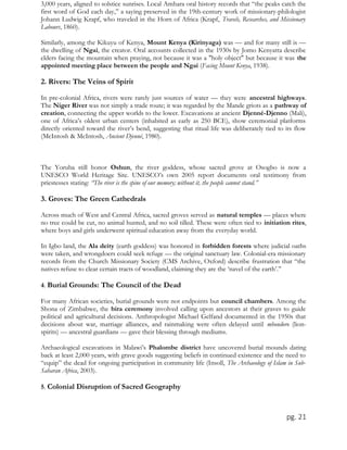 SSpiritual History Revealed: Lifting the Veil of Empire, Memory, and ...