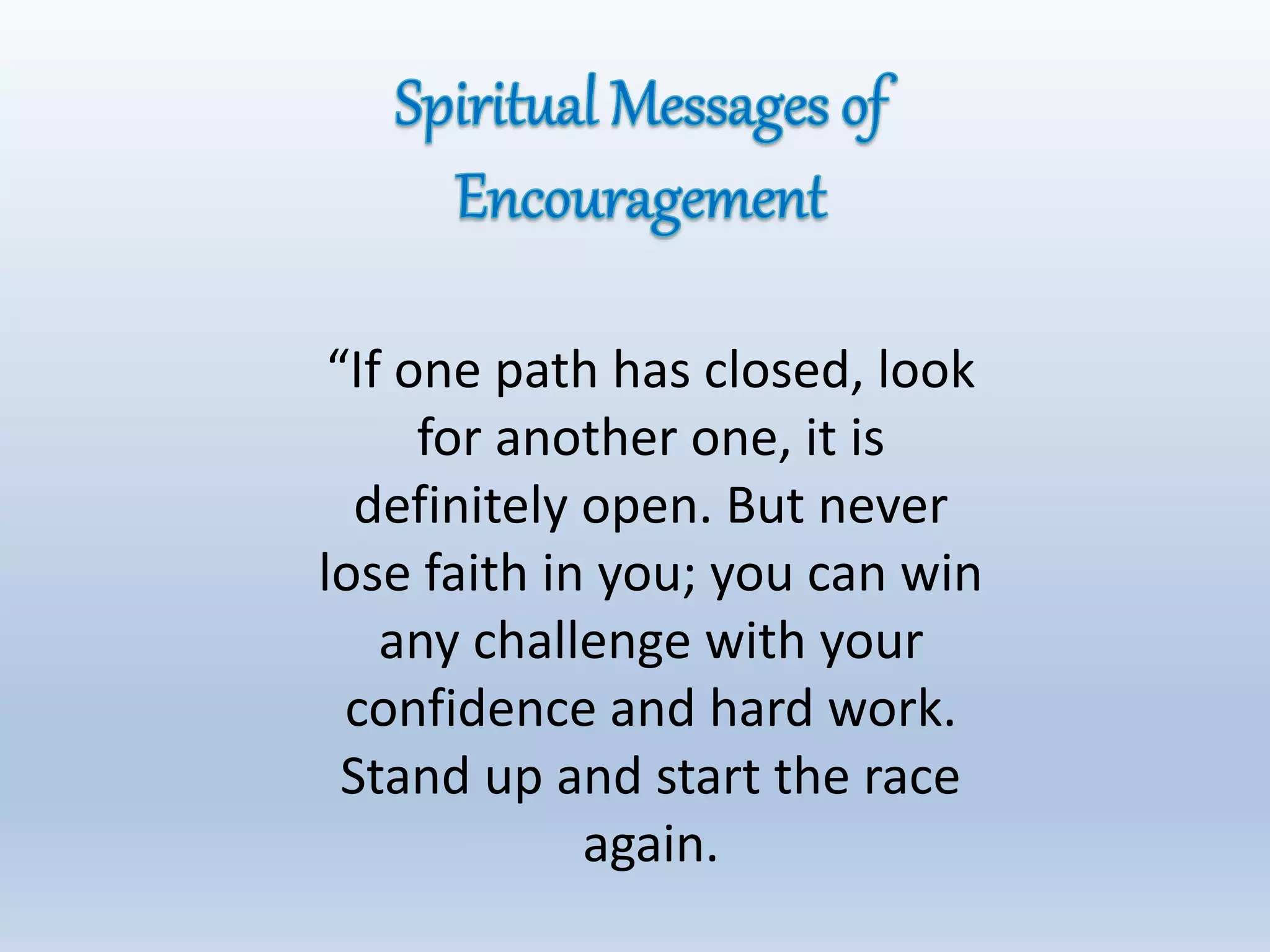 Spiritual Text Messages | Sample Spiritual Messages for friends | PPTX