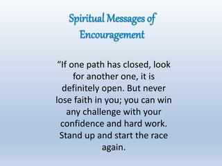 Spiritual Text Messages | Sample Spiritual Messages for friends | PPT