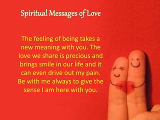 Spiritual Text Messages | Sample Spiritual Messages for friends | PPT
