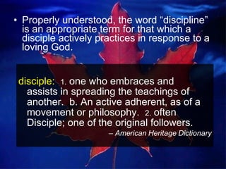 Spiritual Practices Lecture | PPT