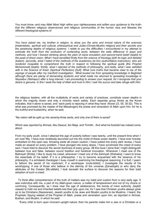 Spiritual roadmap-by-ghazali | DOC