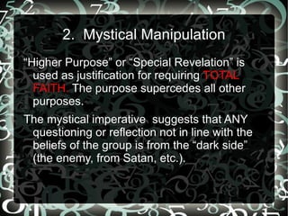 Spiritual Abuse I | PPT