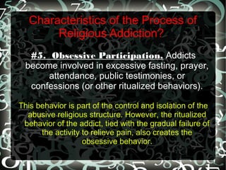 Spiritual Abuse 3: Religious Addiction | PPT