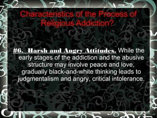 Spiritual Abuse 3: Religious Addiction | PPT