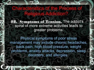 Spiritual Abuse 3: Religious Addiction | PPT