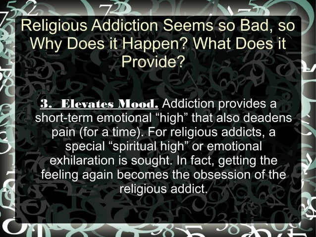 Spiritual Abuse 3: Religious Addiction | PPT