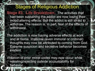 Spiritual Abuse 3: Religious Addiction | PPT