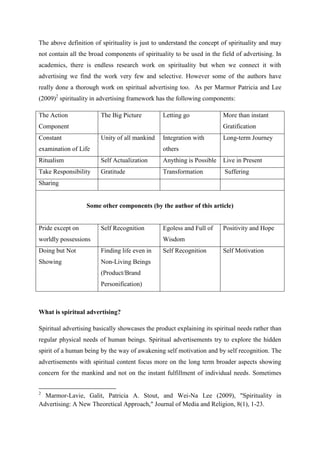Spiritual advertising | PDF | Advertising Industry | Industries