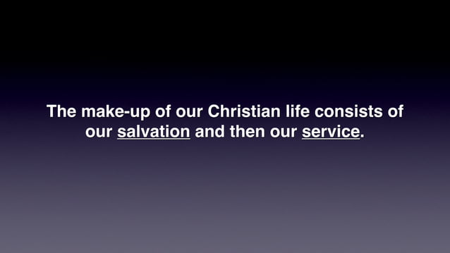 Spiritual amnesia.power point | KEY