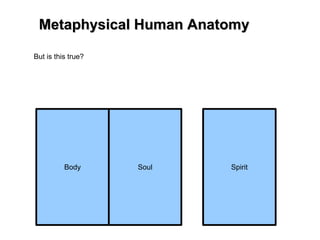 Spiritual Anatomy | PPT | Spirituality | Religion & Spirituality