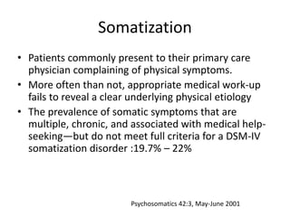Spiritual approach to psychosomatic cases | PPT