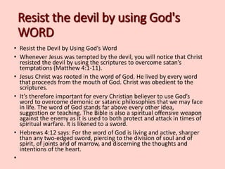 Spiritual Battles Christianity talks Christian looking for christ.pptx