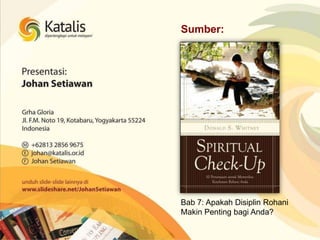 Spiritual Check-Up | PPTX