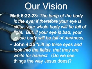 Matthew 6:22 23