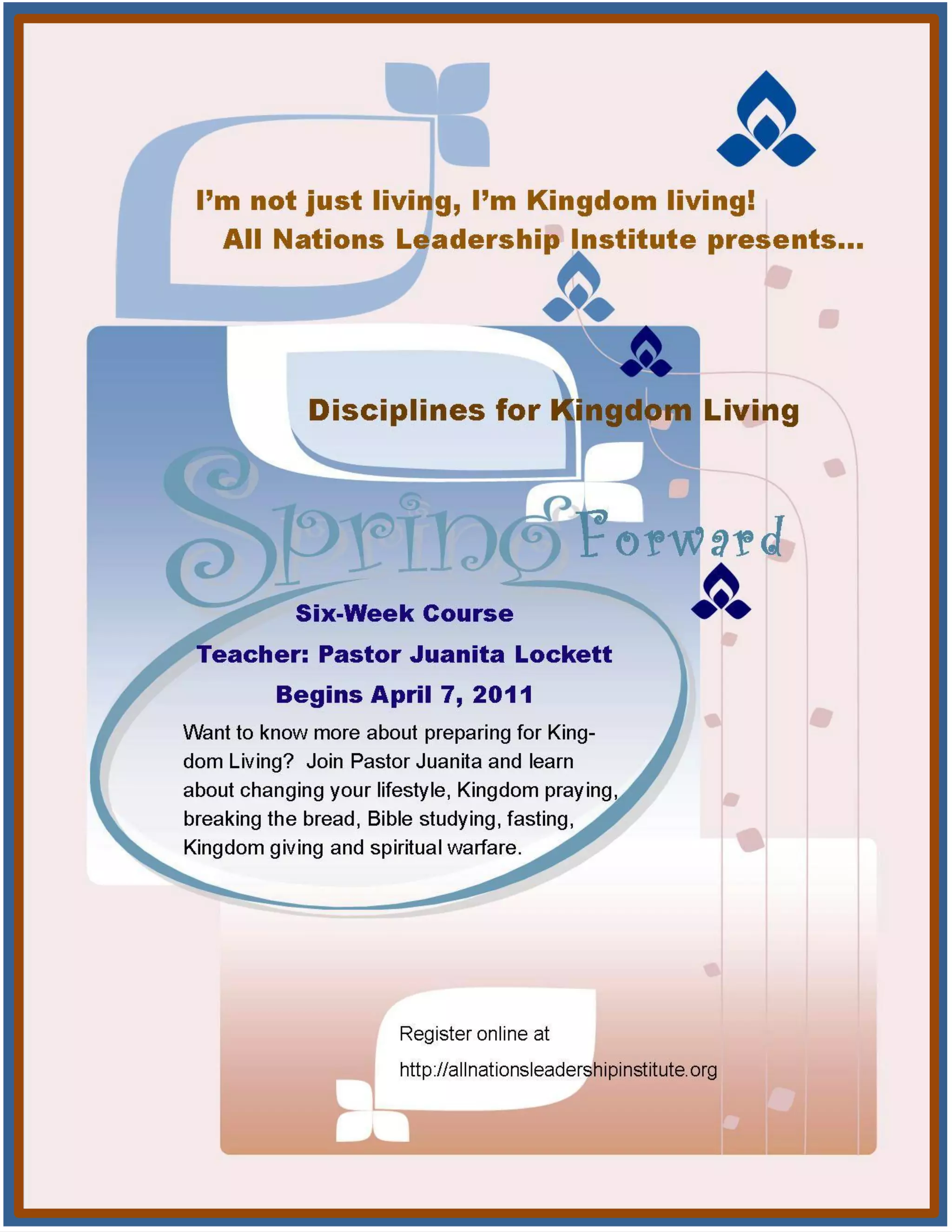 Spiritual Disciplines for Kingdom Living | PDF