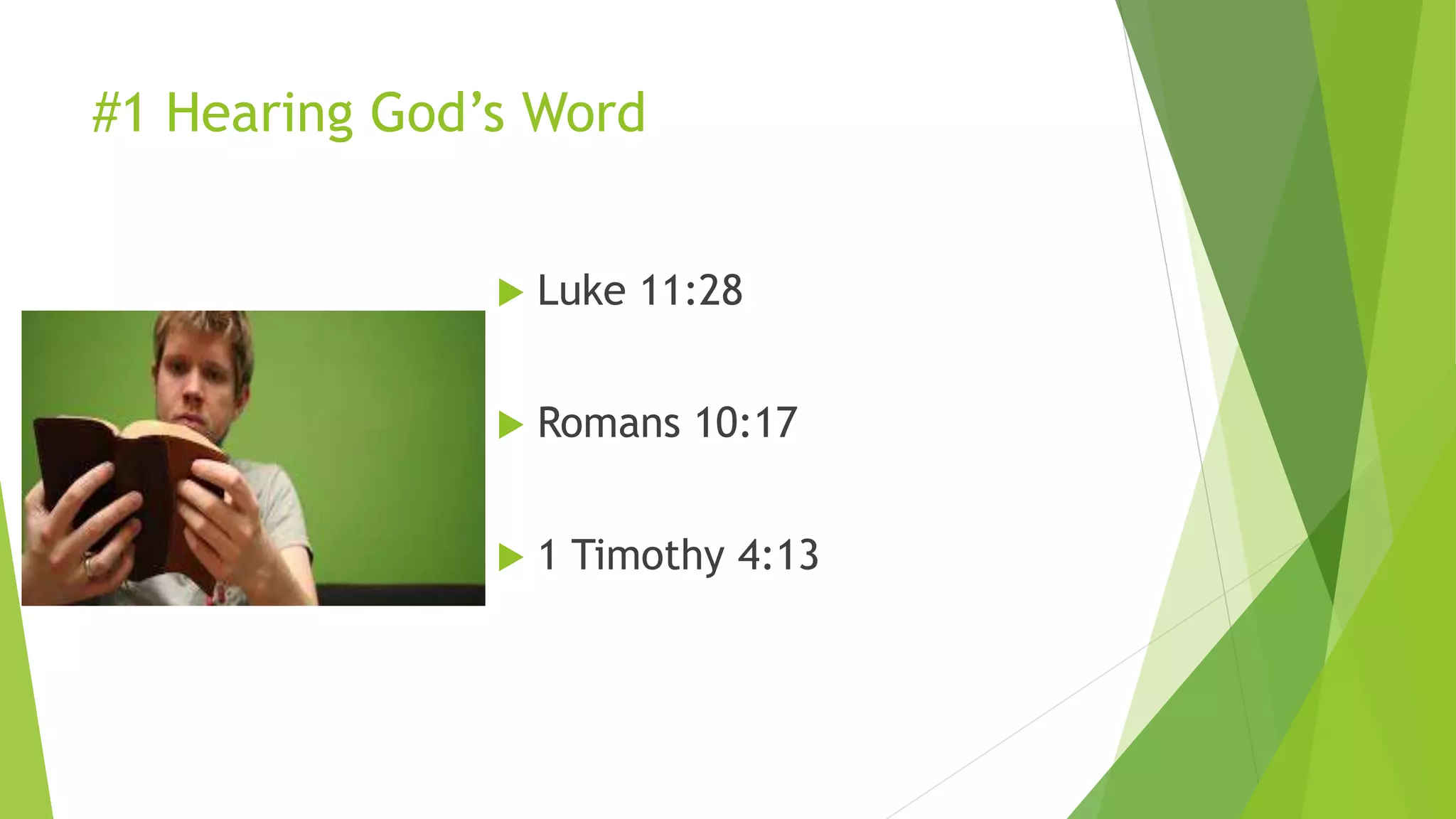 Bible Intake - Spiritual Disciplines | PPTX