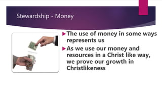 Stewardship - Spiritual Disciplines | PPTX