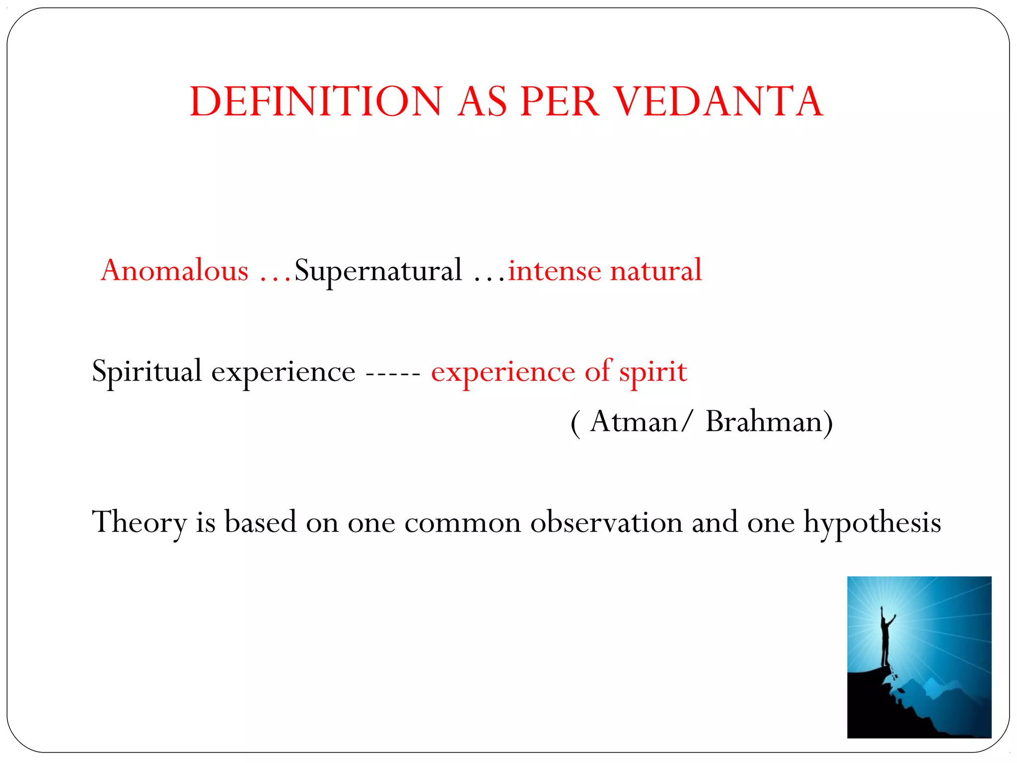 Spiritual experiences | PPT