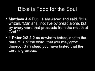 Spiritual famine | PPT