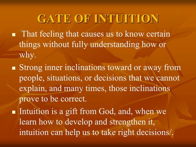 Spiritual gates. | PPTX | Spirituality | Religion & Spirituality
