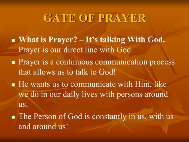 Spiritual gates. | PPTX | Spirituality | Religion & Spirituality