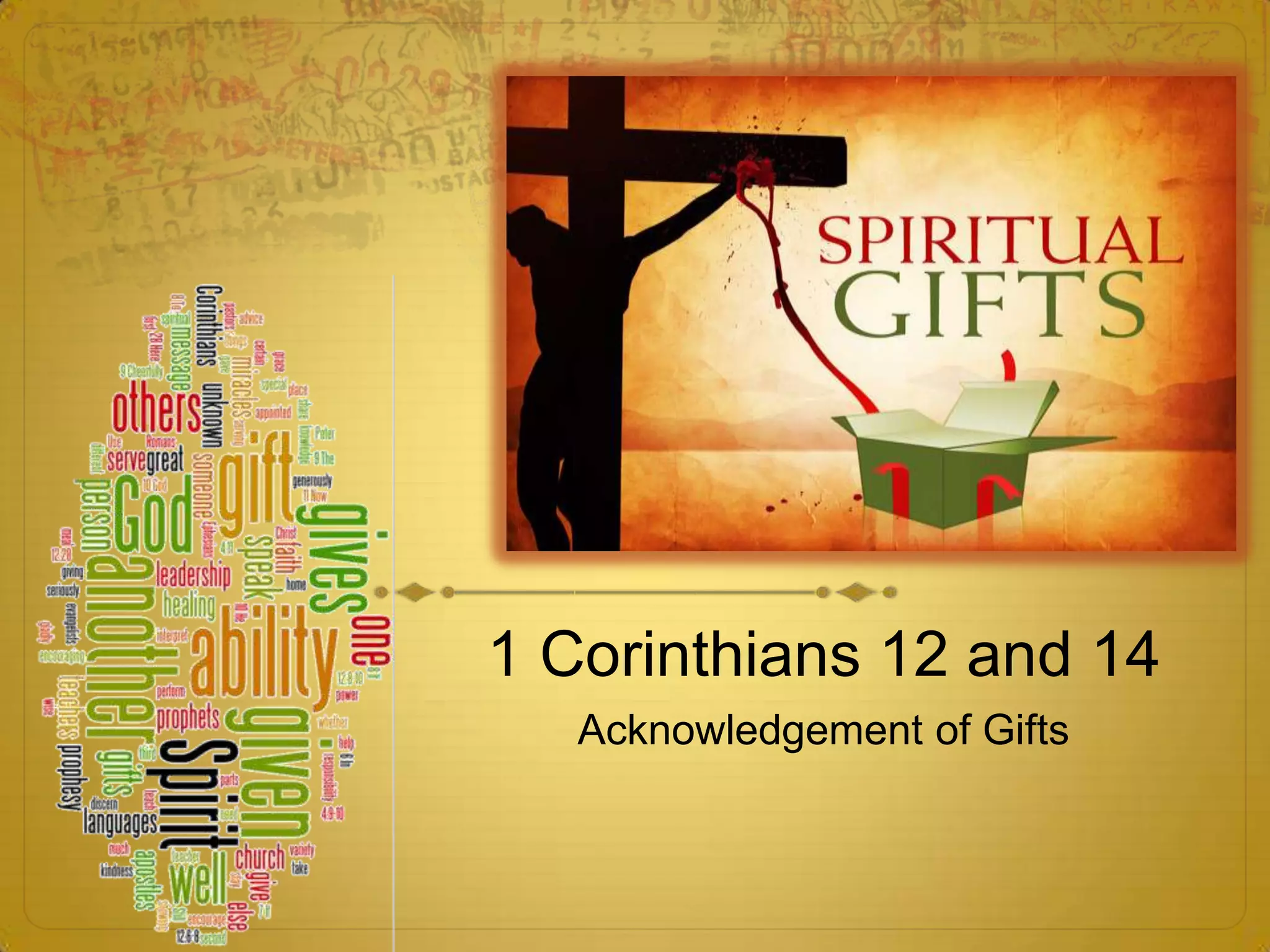Spiritual gifts | PPTX