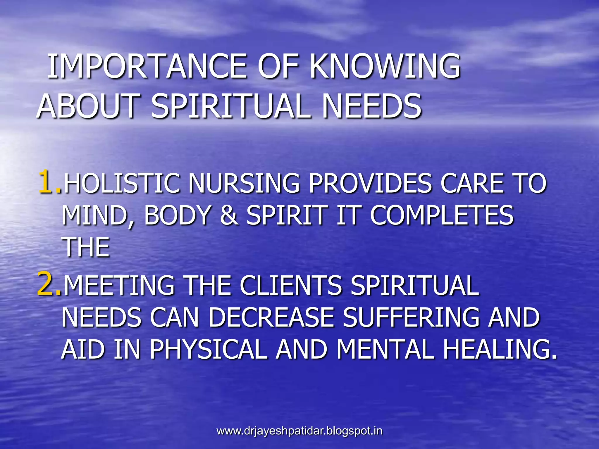Spiritual health | PPSX