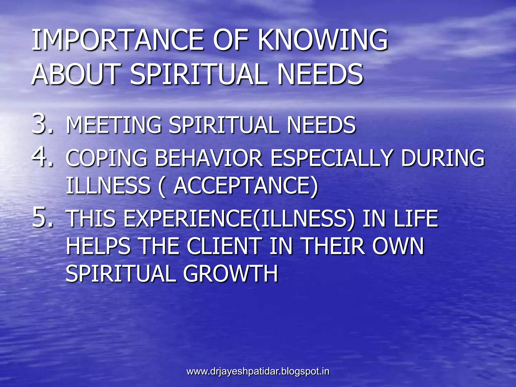 Spiritual health | PPSX
