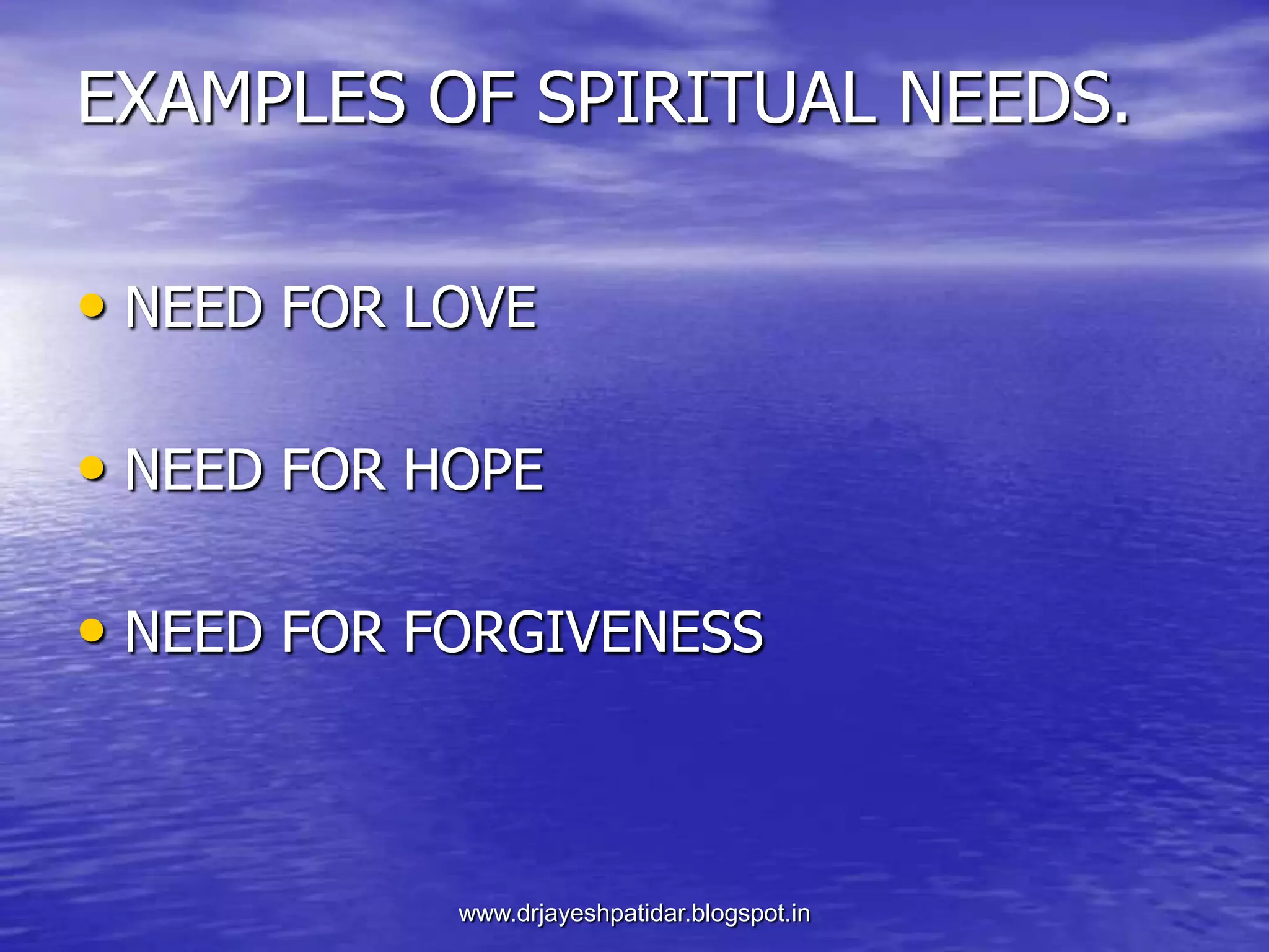 Spiritual health | PPSX